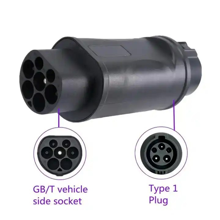 New GB/T Adapter for Chinese Standard Car Charging Type 1 to GBT EV ...